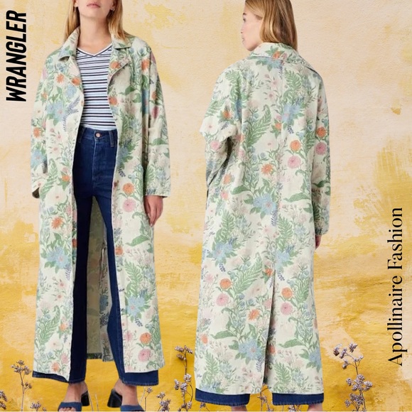 Wrangler | Jackets & Coats | Free People By Wrangler Poppy Duster Nwt ...